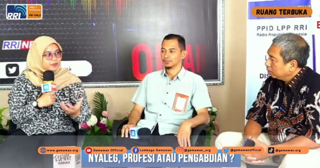 Ruang Terbuka RRI, Sri Haryanti: Perhatikan Kuota 30 Persen Keterwakilan Perempuan | Lembaga Gemawan